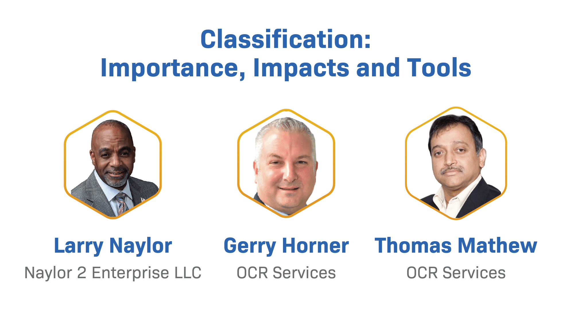 Classification: Importance, Impacts and Tools - Descartes OCR Global EASE