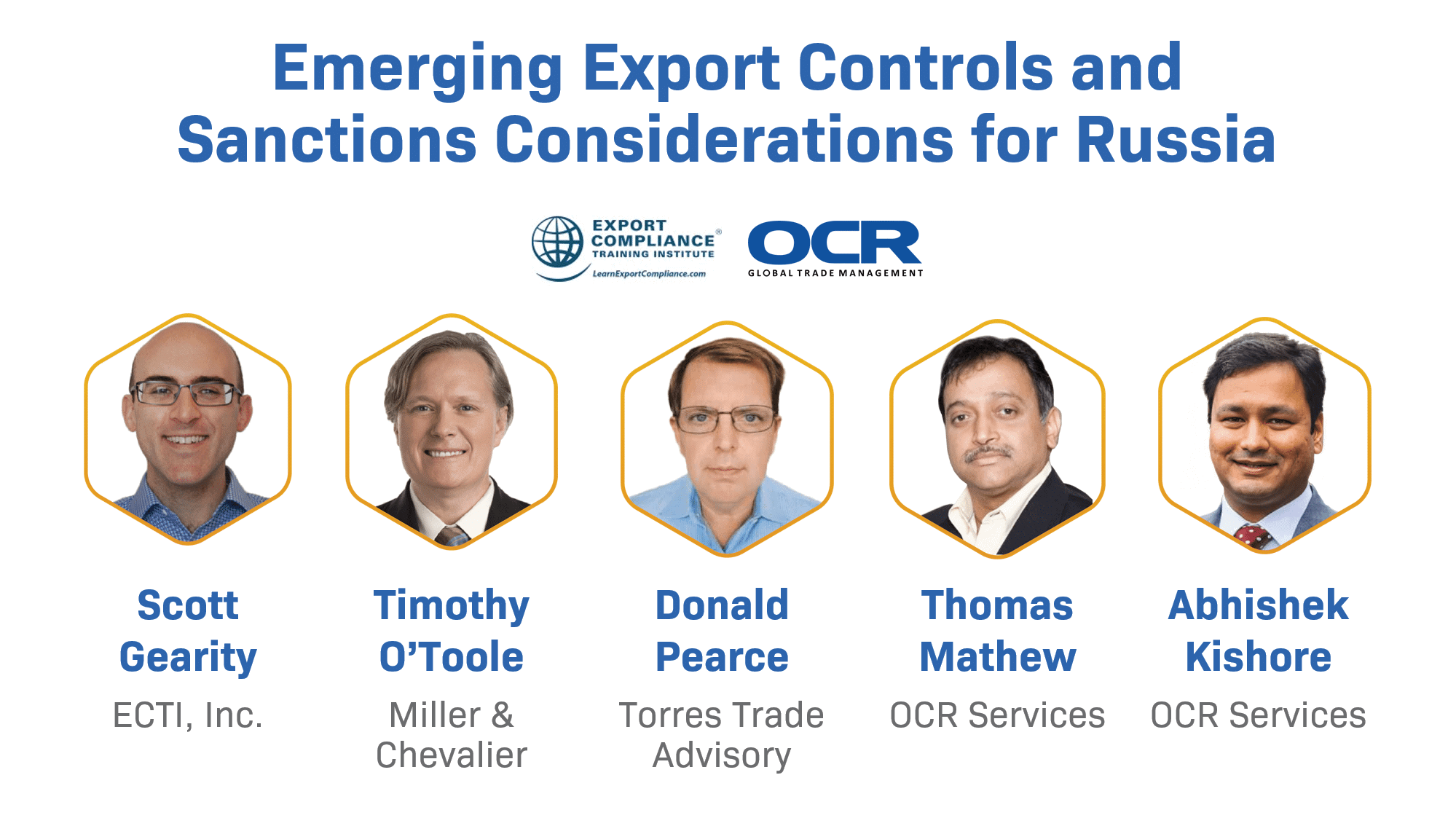 Emerging Export Controls and Sanctions Considerations for Russia - OCR ...