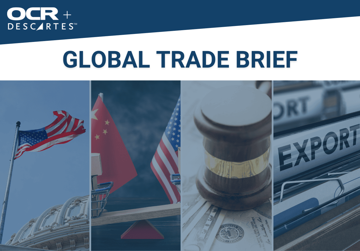 OCR Global Trade Brief – August 2024 - Descartes OCR, Global EASE