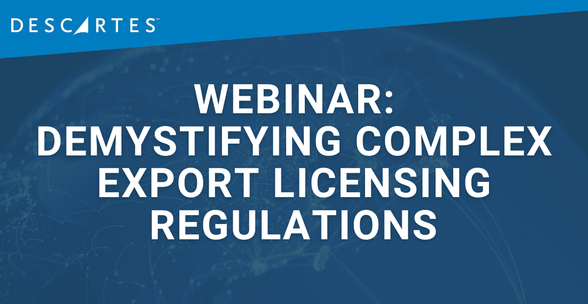 Navigating Complex Export Licensing Regulations - OCR Services, Inc.